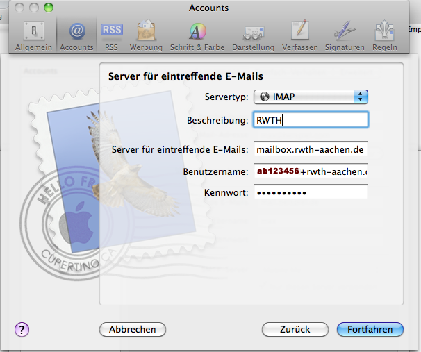 Mail an der RWTH - Media Computing Group - RWTH Aachen University