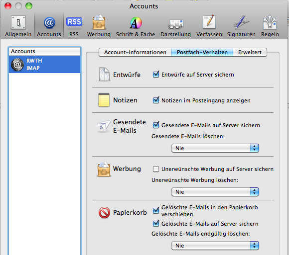 Mail an der RWTH - Media Computing Group - RWTH Aachen University